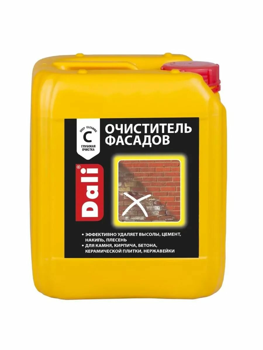 DALI очиститель фасадов, для минеральных поверхностей, бесцветный (5л)