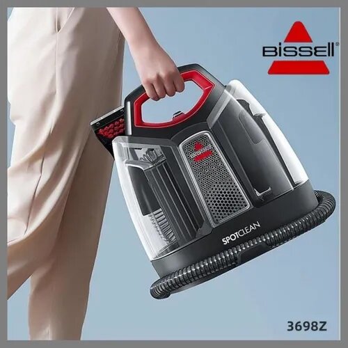 BISSELL 3698Z Моющий пылесос мощный, для химчистки дома, с контейнером и аквафильтром, проводной, 10000Kpa