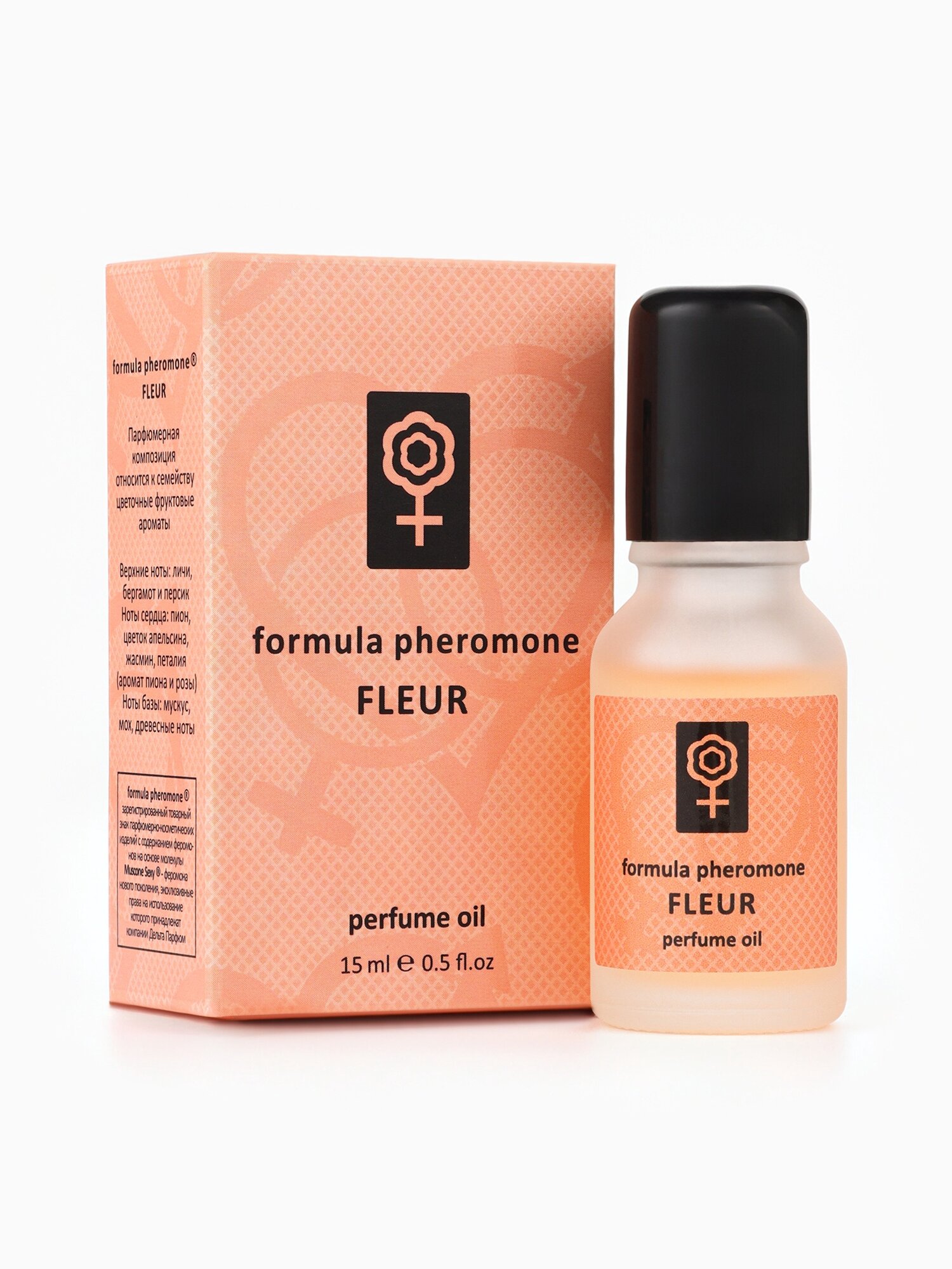 Парфюмерное масло женское с феромонами Formula Pheromone Fleur, 15 мл