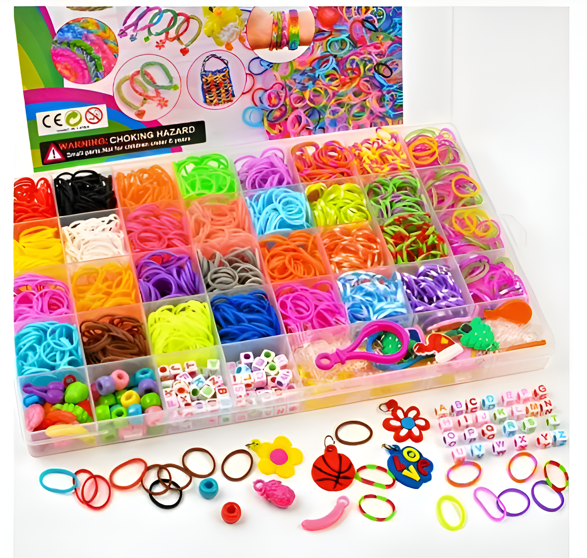 Набор резинок 1 TOY Twinky, для плетения, разноцветный, 4300 шт.