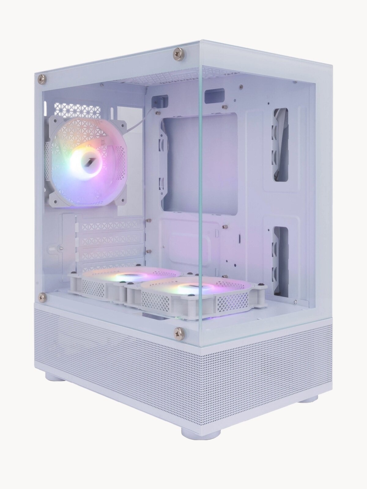 Корпус 1STPLAYER MIKU Mi2-A, белый (Mi2-A-WH-2F1R-W-1F1-W)