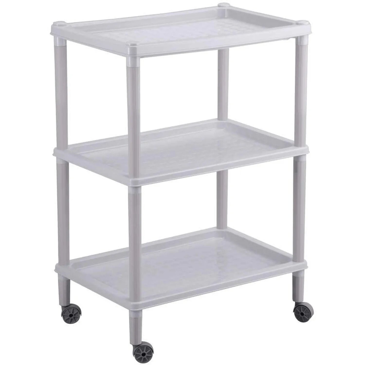 Этажерка BP_ флавия 3 полки 420Х290Х610мм светло-серый