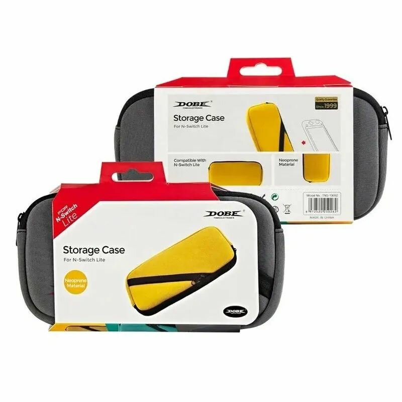 Чехол для хранения консоли Nintendo Switch Lite, желтый, DOBE Storage Case