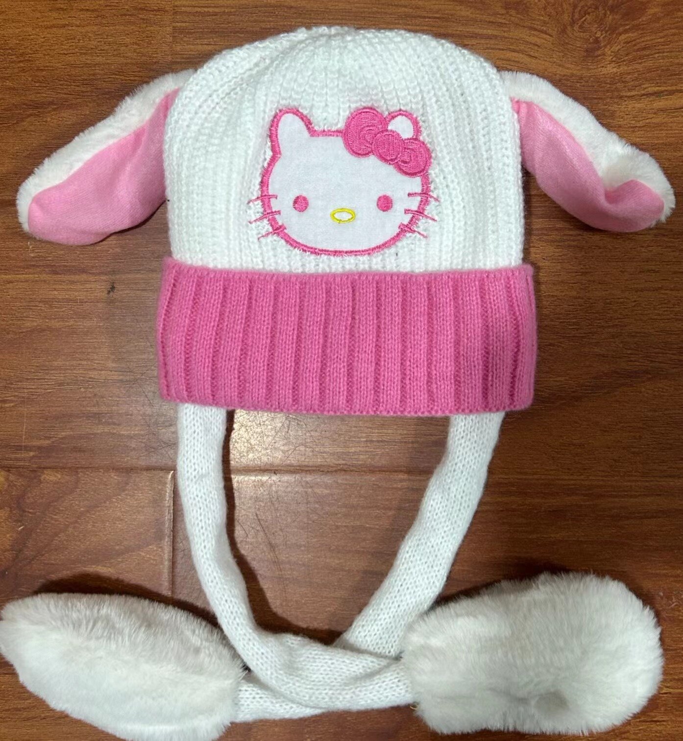 Шапка Пикачу, уши будут двигаться, когда вы их ущипнете, теплая шерстяная шапка, детская вязаная шапка с защитой ушей, шапка с кроликом из интернет-знаменитости, мультяшная