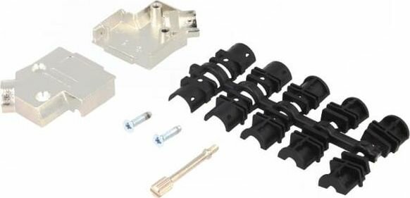 Корпус ENCITECH D45ZK09-K для разъемов D-Sub D-Sub 9pin D-Sub HD 15pin UNC4-40 1 шт