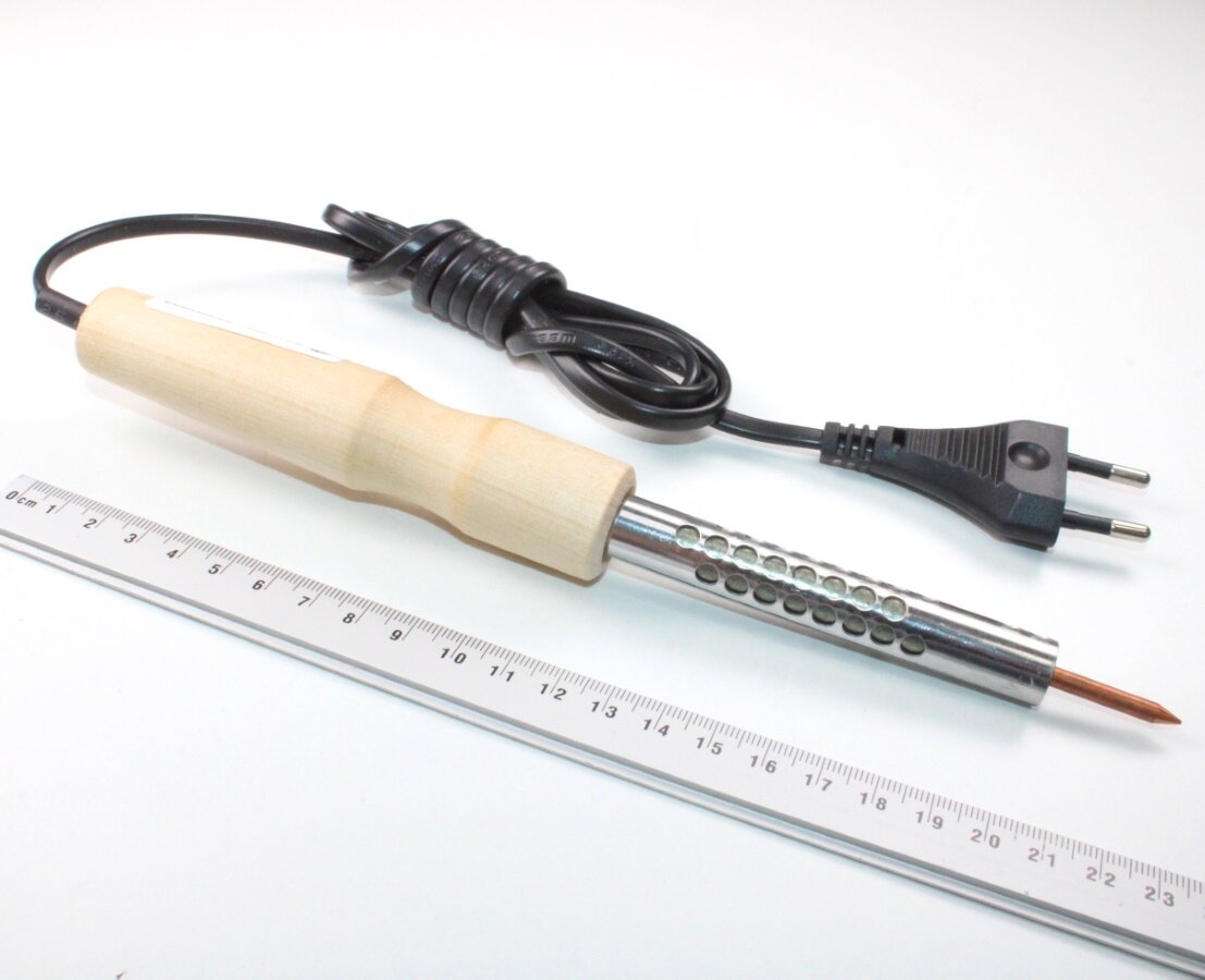 Паяльник ЭПСН-65/36В (дер. ручка, жало 4мм)