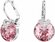 Серьги SWAROVSKI, розовый