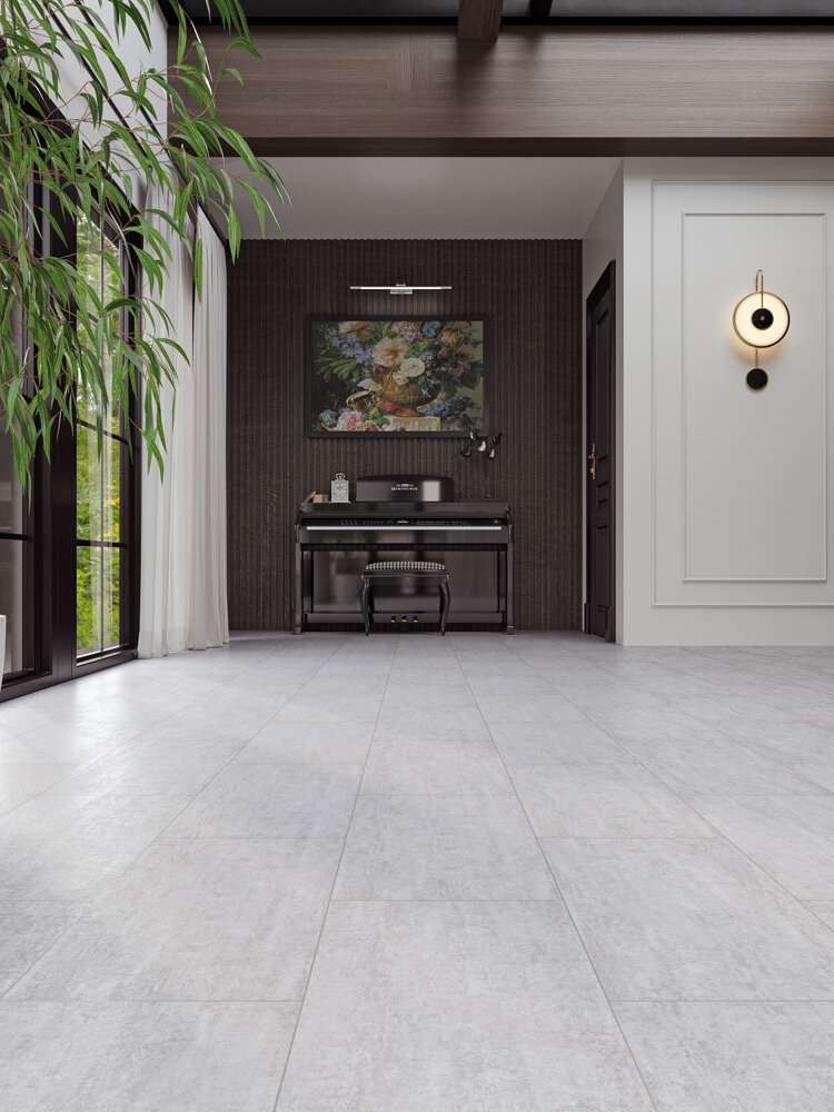 Виниловая плитка SPC CronaFloor Stone Бардилио XJ87005 (в уп. 10 шт./1.8 м2)