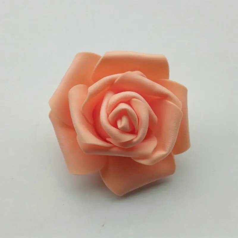 Искусственные розы из пены, 6-7 см, 10/20 шт Розовый, 10 Pieces, Orange