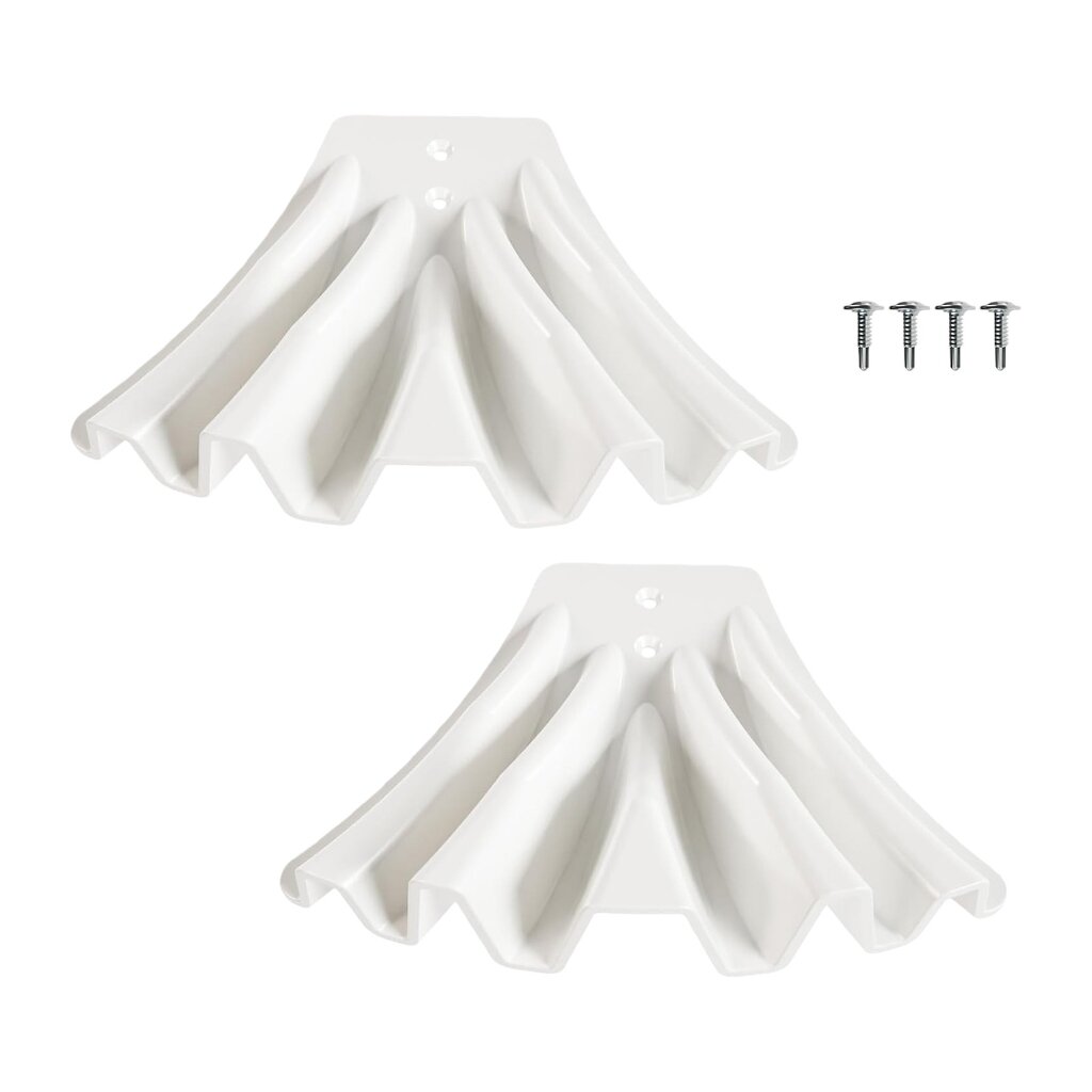 Труба для отвода дождевой воды (белая, 2 шт.)