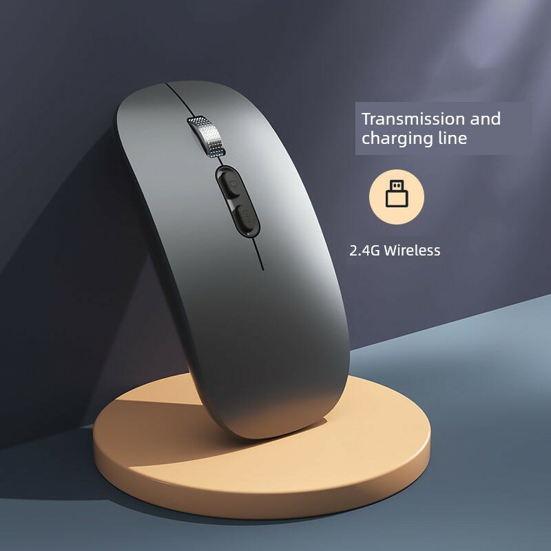 Подходит для ноутбуков ASUS, беспроводная Bluetooth-мышь, двухрежимная, для игр, офиса, эргономичная, бесшумная,