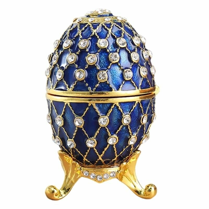 Хрустальные пасхальные яйца, Синий