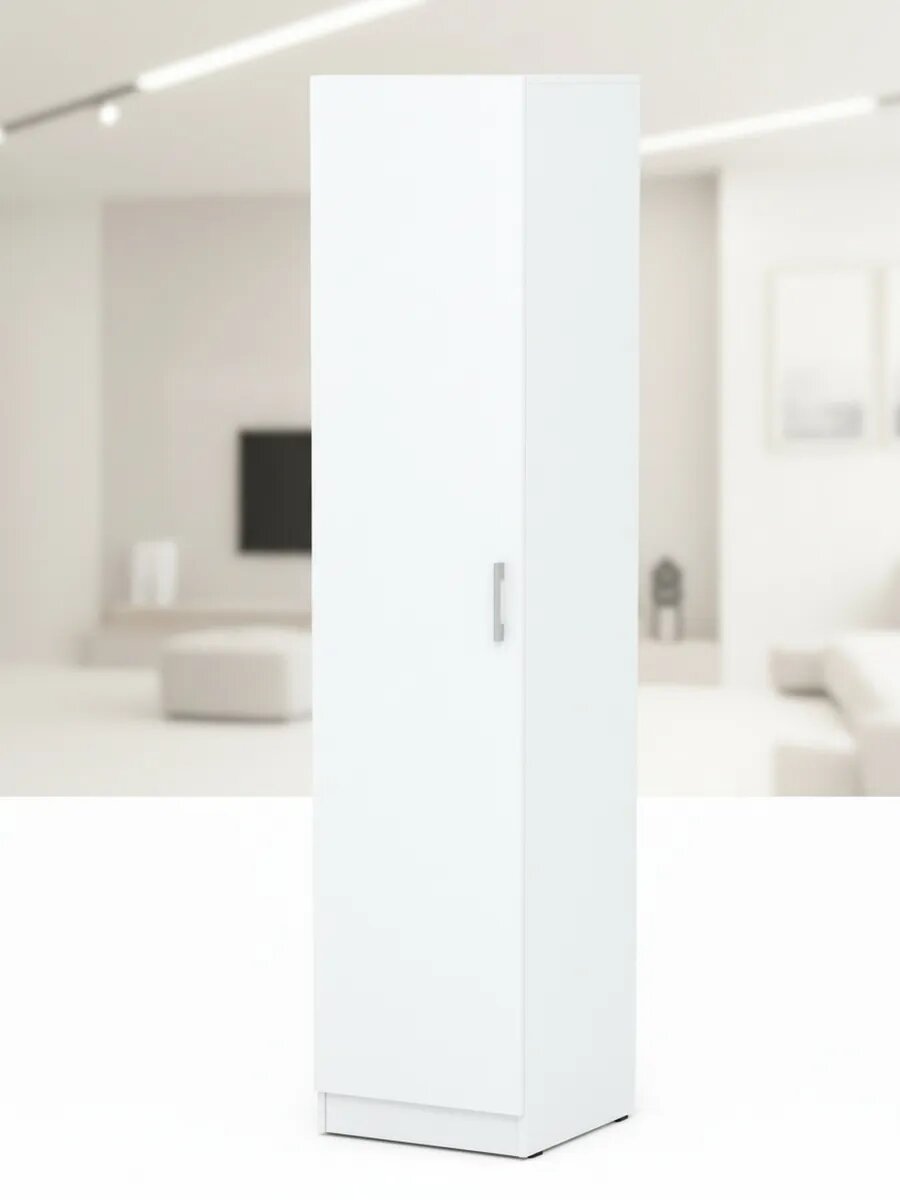 На балкон шкаф пенал FRESTER распашной деревянный с полками, от производителя