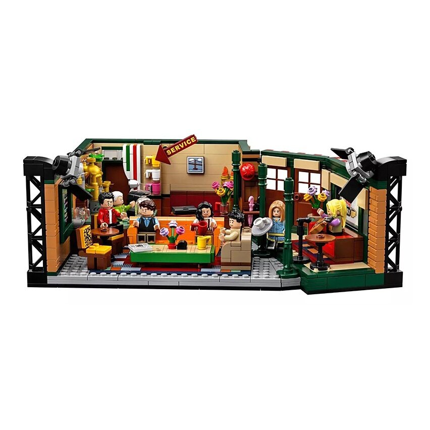 Пластиковые строительные блоки унисекс LEGO Central Perk 4987955