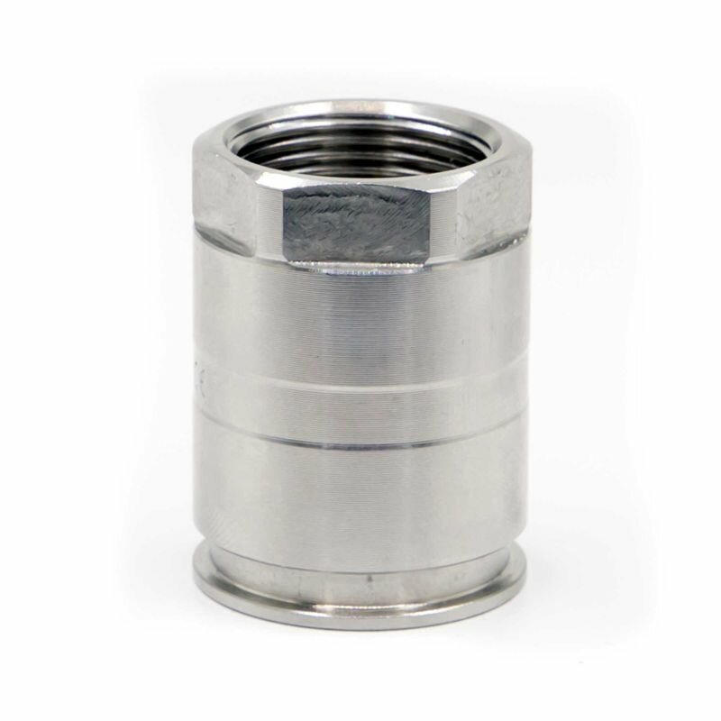 Муфта труба-коробка d20мм IP66/IP67 М20х1.5 внутренняя резьба нержавеющая сталь AISI 303, DKC 6112-20X (1 шт.)