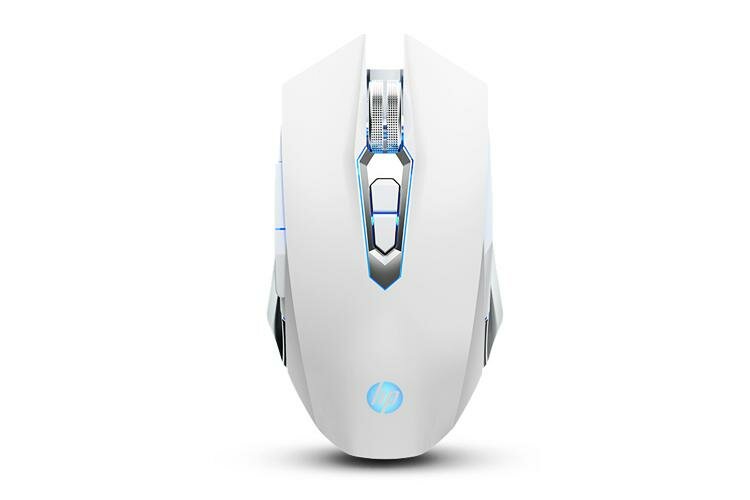 Игровая мышь HP аудио версия, белая, высокая точность, удобный захват, оптимизирована для игр
