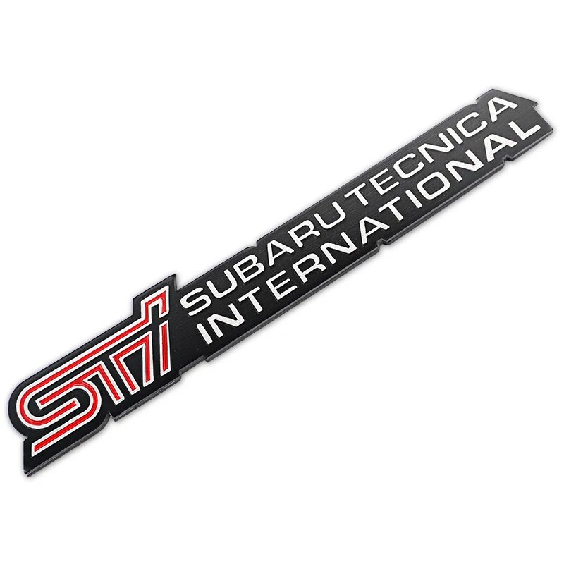 Значок багажника автомобиля, эмблема, 3D металлические наклейки для Subaru STI Forester Impreza Legacy Outback XV BRZ WRX Tribeca