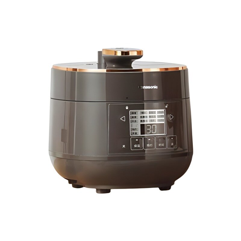 Электрическая многофункциональная умная мини-скороварка Panasonic SR-PB201-H, серый