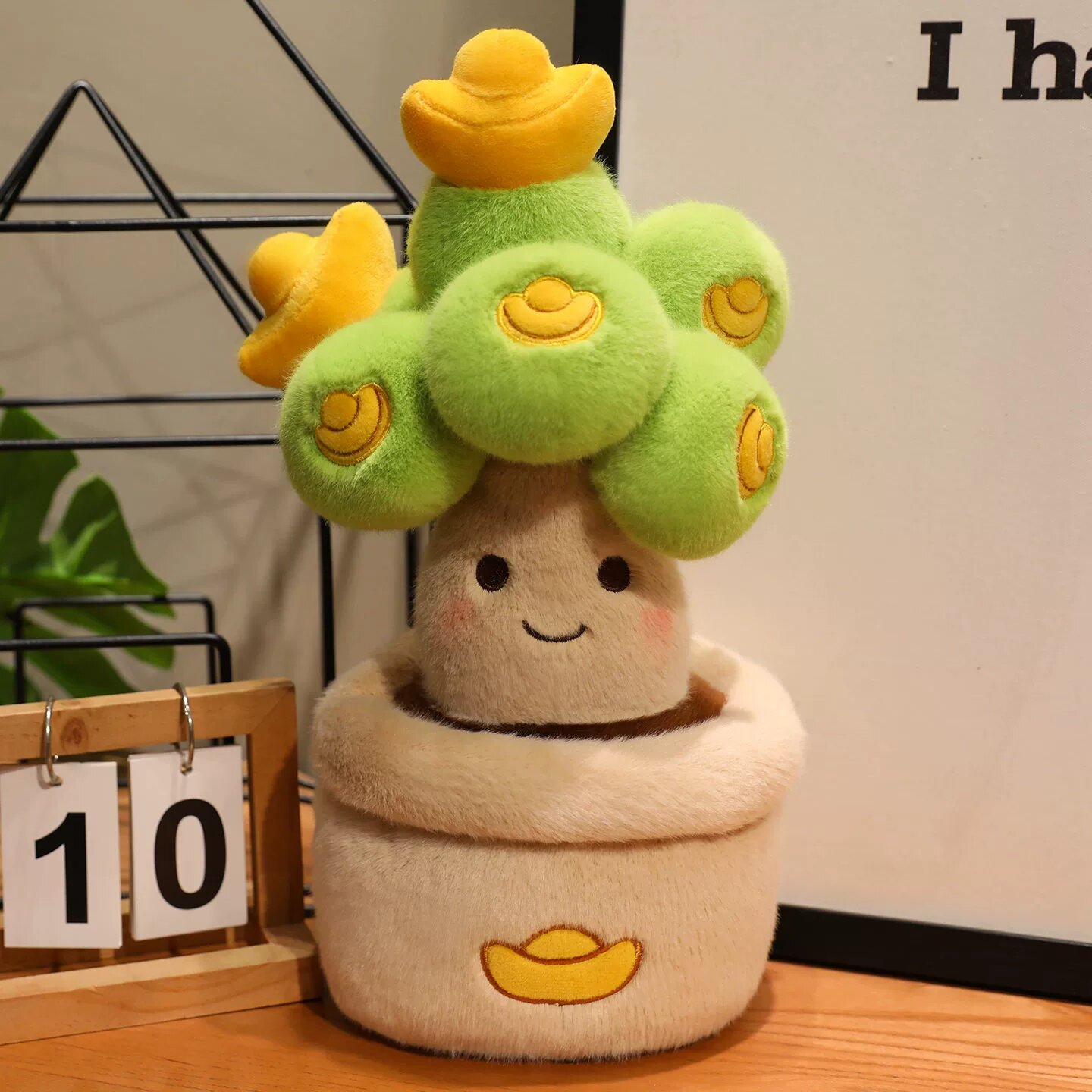 Кукла-дерево денежное, растение-желаний, плюшевая игрушка, кукла, украшение для спальни, настольное украшение, подарок