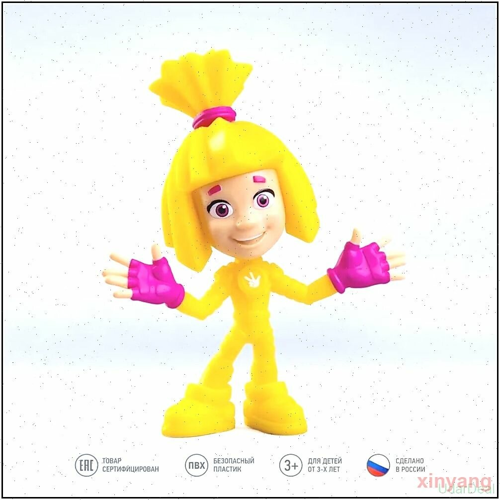 Коллекционная игрушка детализированная фигурка Симка персонаж мультфильма Фиксики