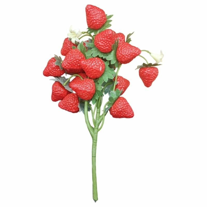 Имитация клубничных шпажек модель Фруктовой Ветки-Red Strawberry Skewers B