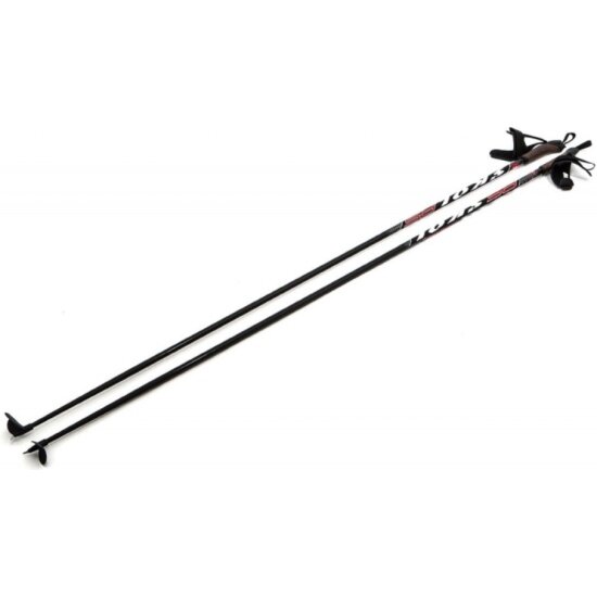 Палки лыжные Skol RS Skate Черный, гибрид 60%/40%, 175 см