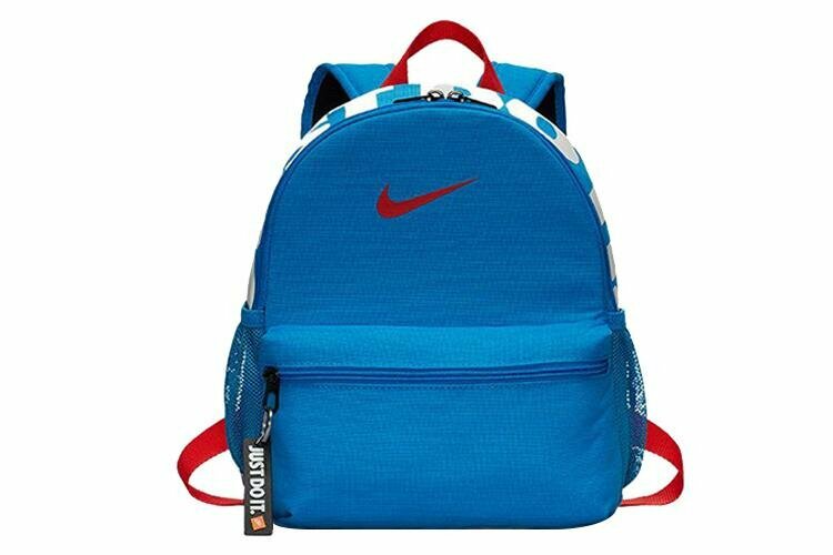 Рюкзак текстильный мужской Nike Mini, синий и белый, размер M EU