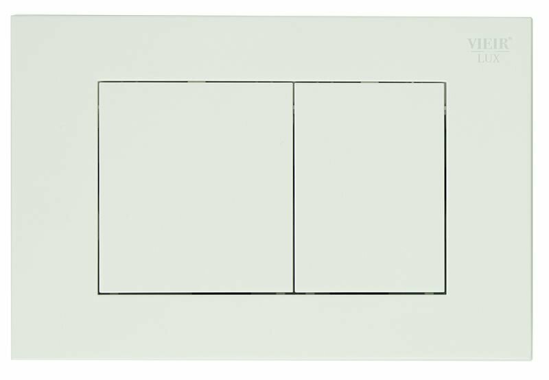 Кнопка Пневматическая для инсталляции с Квадратной клавишей (белый) ViEiR VRQ74-3F