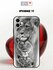Черный матовый чехол на Apple iPhone 11 / Айфон 11 с принтом Львиный прайд