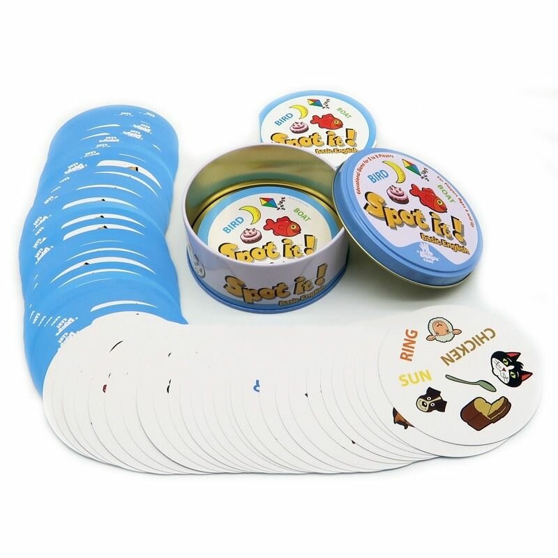 Spot it Game Развлекательная настольная игра для детей и взрослых Доббль "Дуббль" Dobble на внимание и скорость