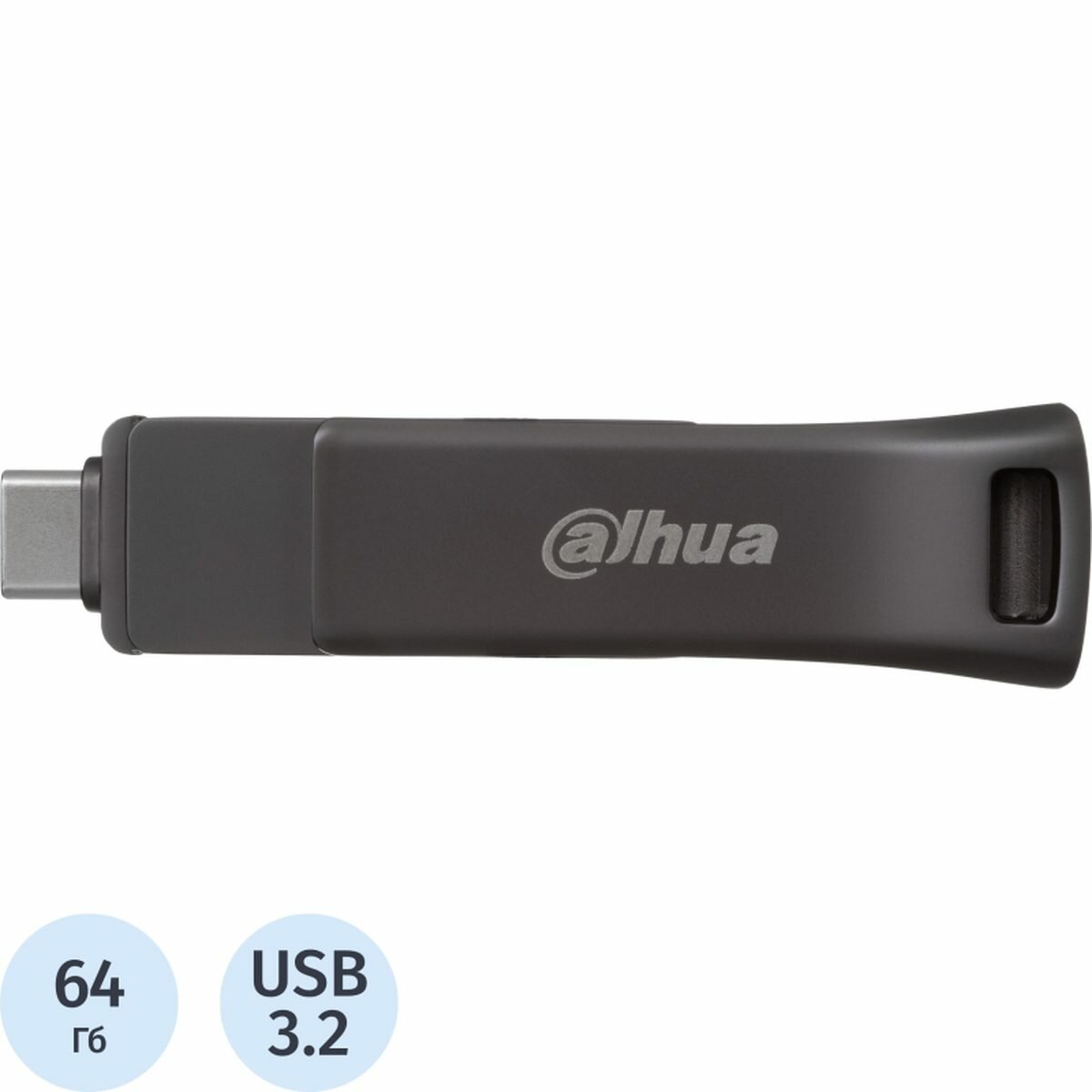 Флеш-память USB Dahua 64Gb, USB3.2 Gen1 Type A и Type C DHI-USB-P629-32-64Gb (2099881)