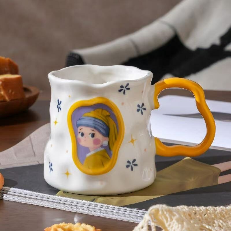 Кружка большая, керамическая для чая кофе чашка pinterest