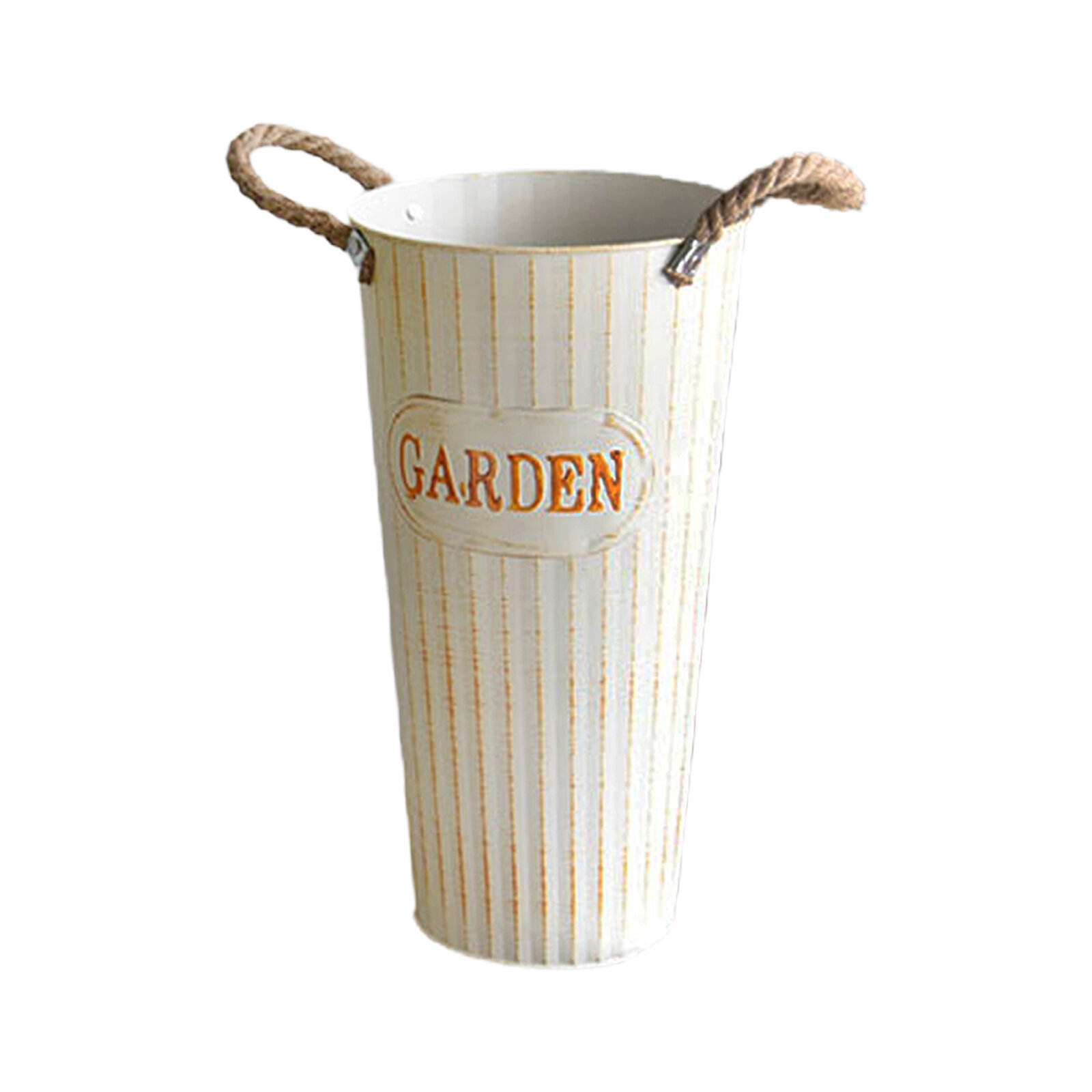 Винтажная железная ваза для сухоцветов 40 см, декоративная ваза для домашнего декора, в деревенском американском стиле