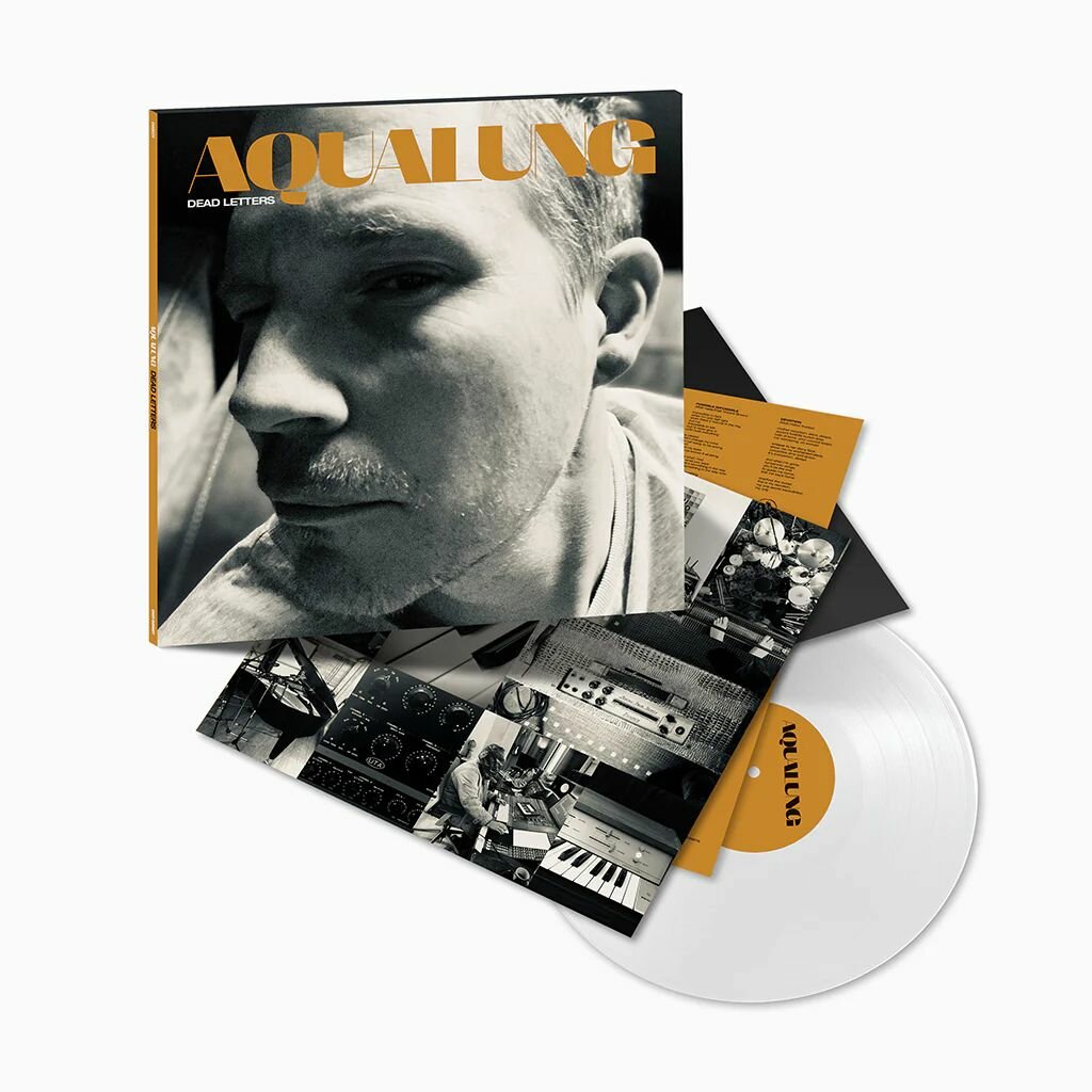 Aqualung - Dead Letters (white LP) новая лимитированная цветная пластинка