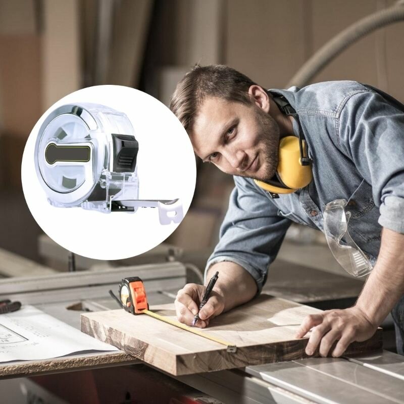 Высокоточная износостойкая кольцевая линейка из нержавеющей стали-5 метров 19 мм-1