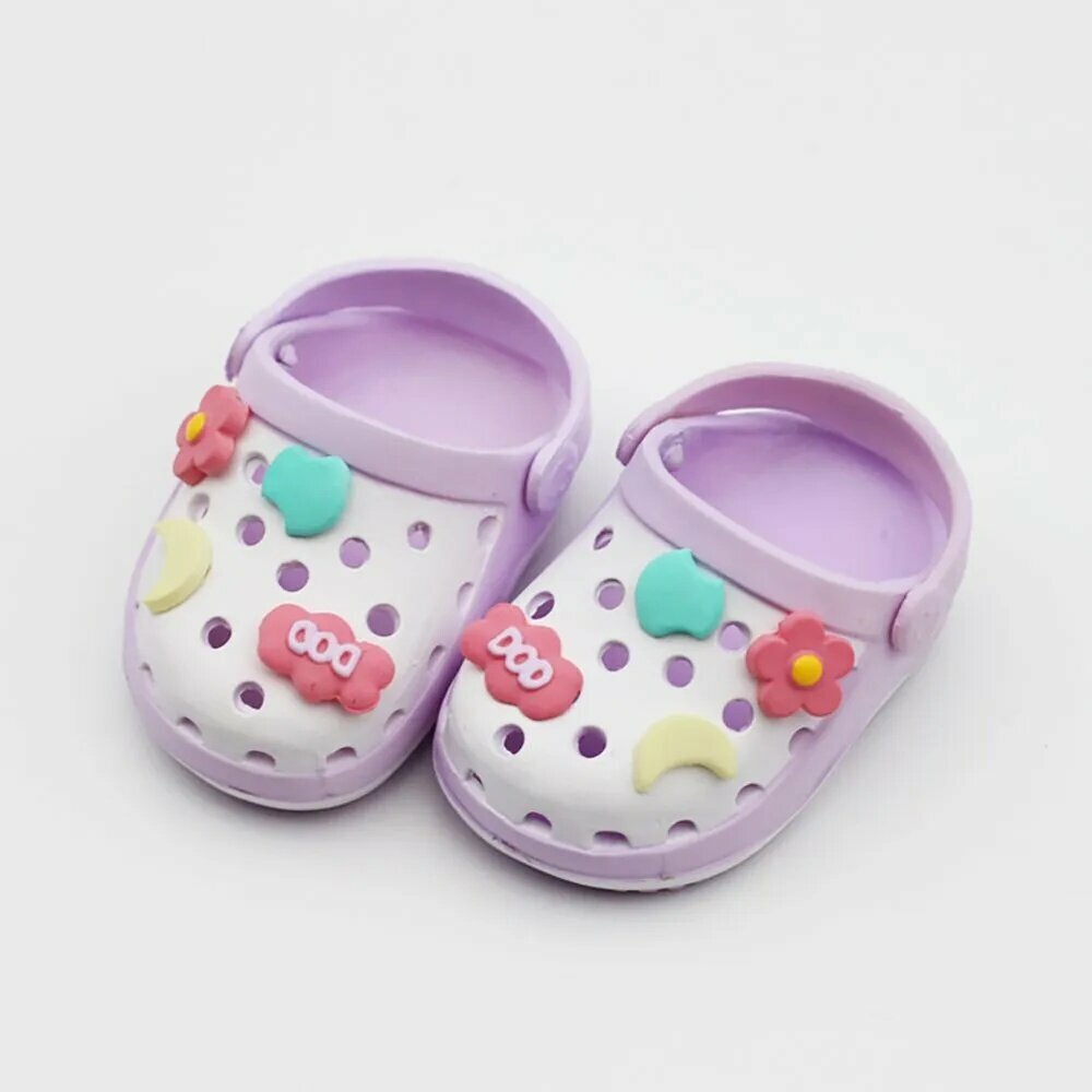 Повседневные Кроксы для 20см Куклы из Хлопка, Без куклы