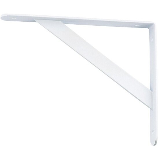Сибртех Кронштейн усиленный, 500 х 350 х 30 х 4 мм, белый, , 94048