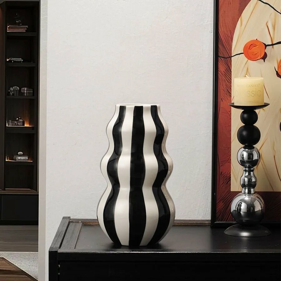 Ваза, 13.5 см , Керамика, 1 шт