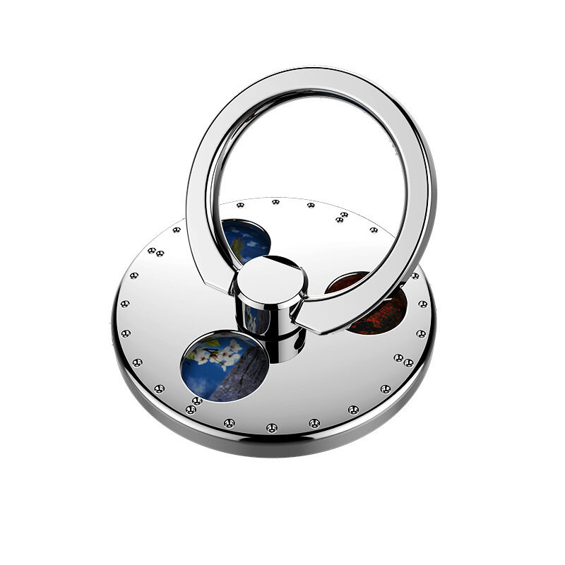 Круглый Веселый Вращающийся Творческий Мобильный Телефон Кронштейн Кольцо Пряжка Декомпрессии Мобильный Телефон