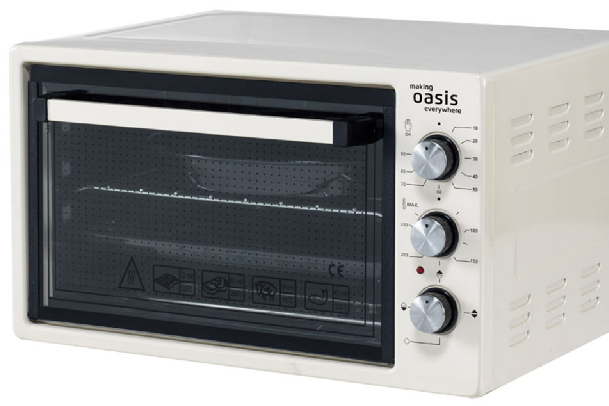 Мини-печь Making Oasis Everywhere M-S45W, белая, 3 режима, 2000 Вт, таймер, эмаль