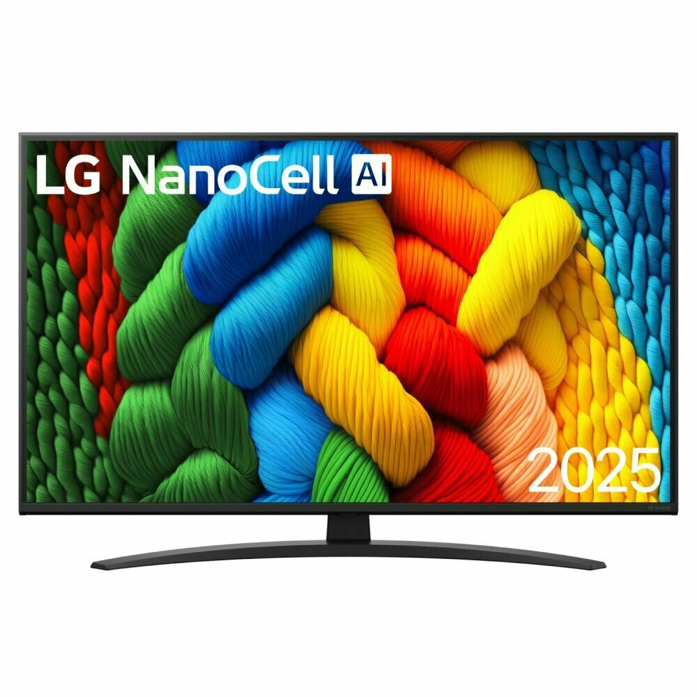 Телевизор LG 75" NanoCell 75NANO81A6A. ARUG (2025), Smart TV, 4K Ultra HD, WiFi, WebOS