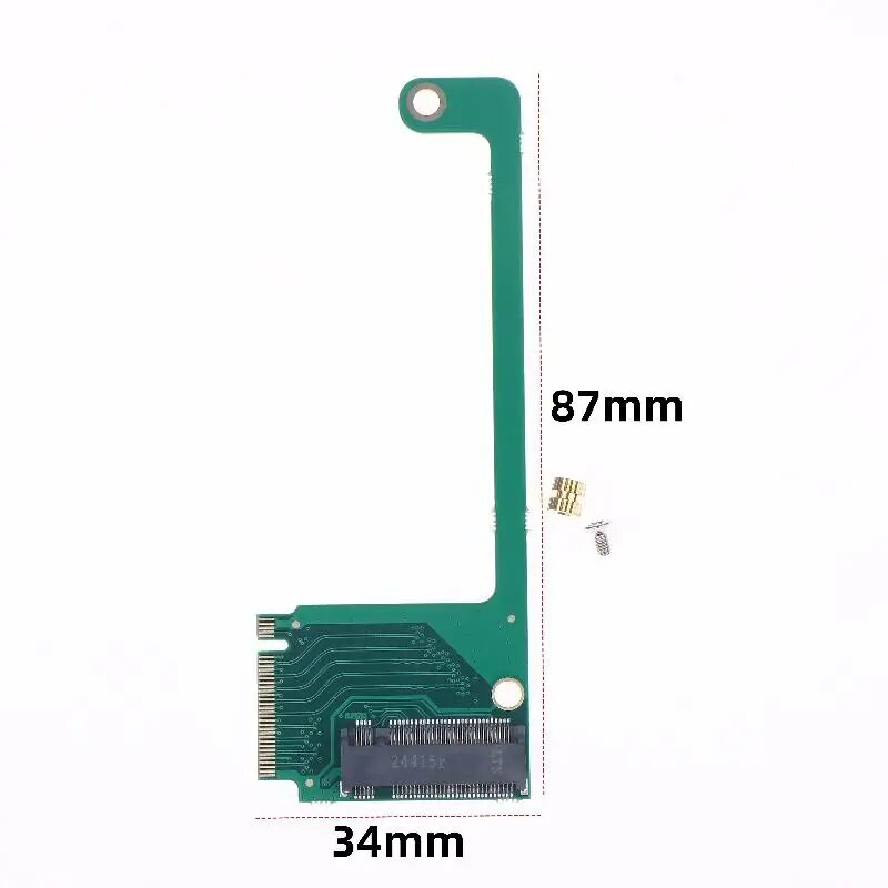 Комплект адаптеров NVMe M.2 PCIe 4.0 для ROG Ally Green long