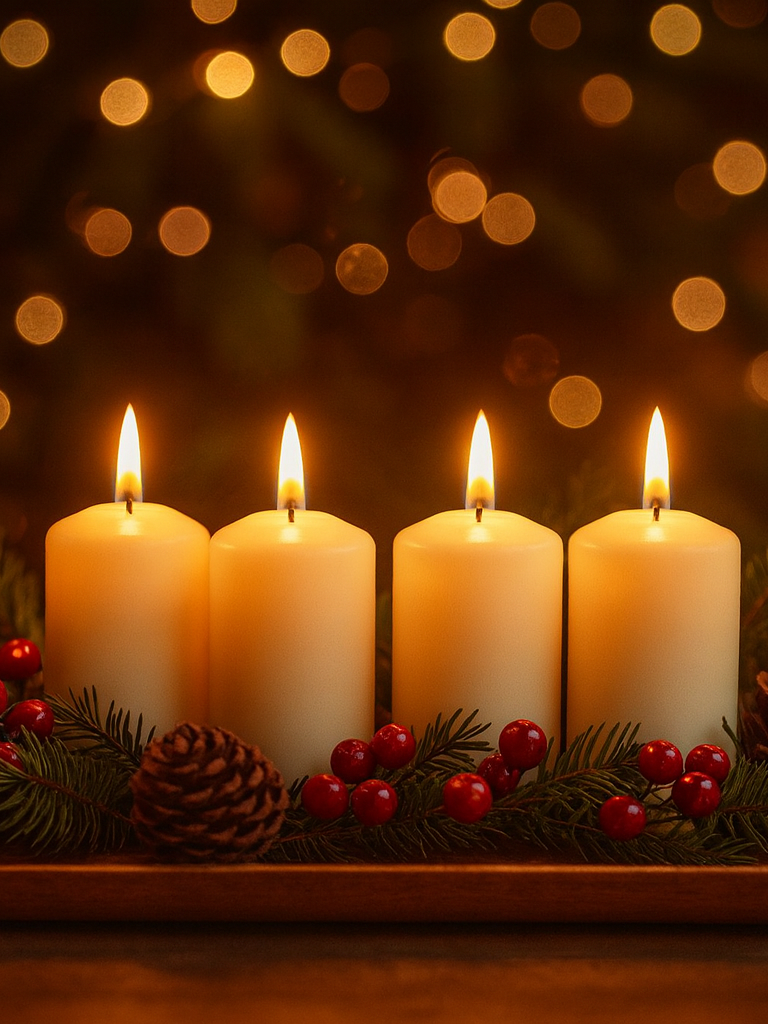 Свечи восковые Икеа Хемшо набор свечей белый, 4 шт. хлопок 8 см