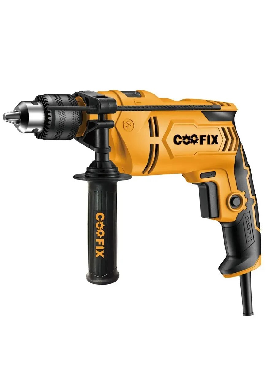 Дрель Coofix CF-ID008, мощность 650Вт, ключевой патрон, скорость вращения 2800об/мин