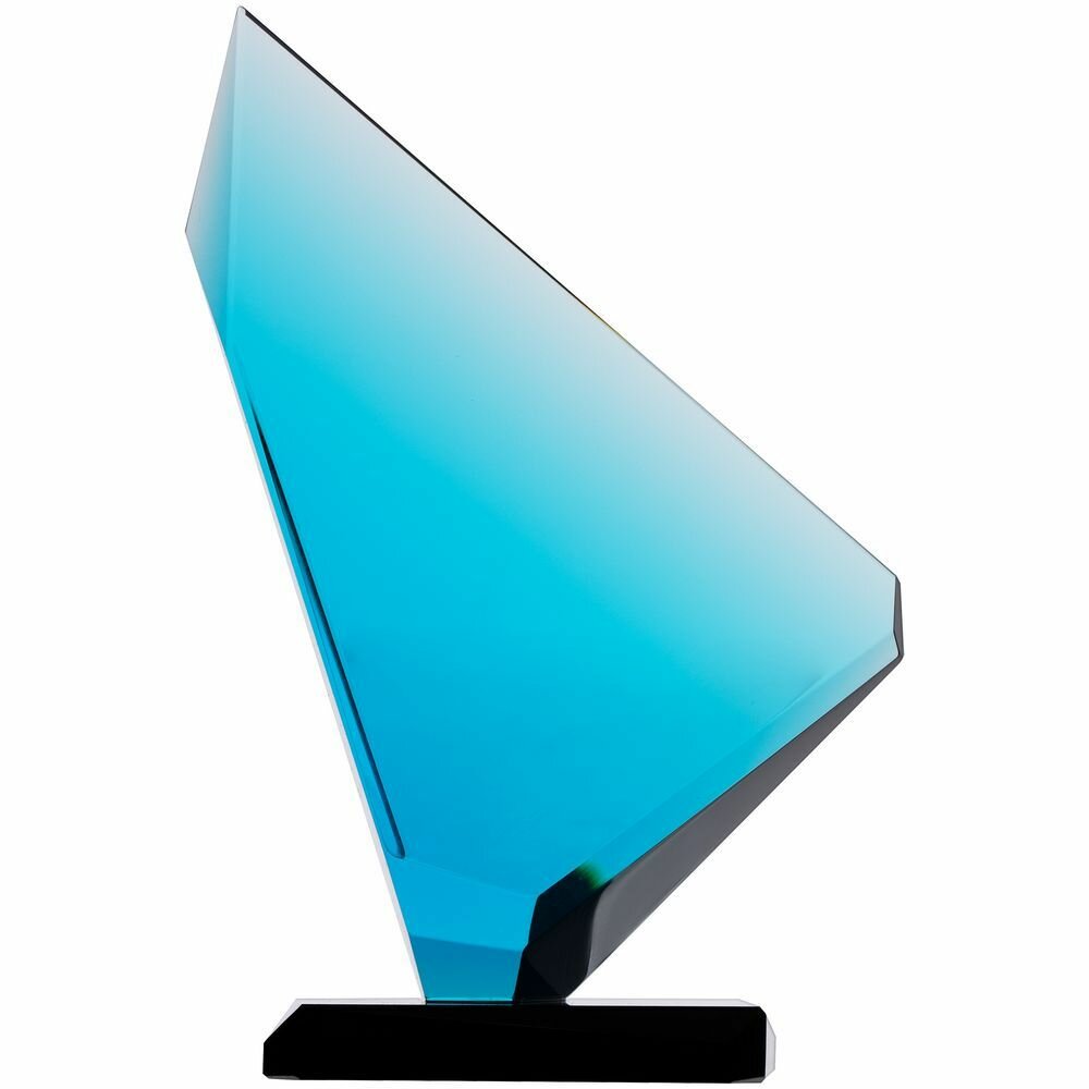 Стела Cristallino, голубая, 9x4x15 см; упаковка 19х14х5,6 см