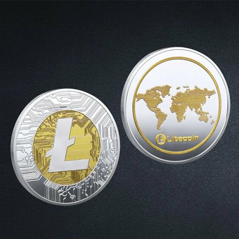 1 памятная монета, Сувенирная монета Биткоин Bitcoin