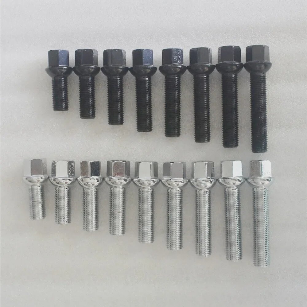 Болты с ушком шарового сиденья R13 M14x1.5 28 31 35 40 45 50 M14x1.5 Black 1pcs, 65mm Thread Shank