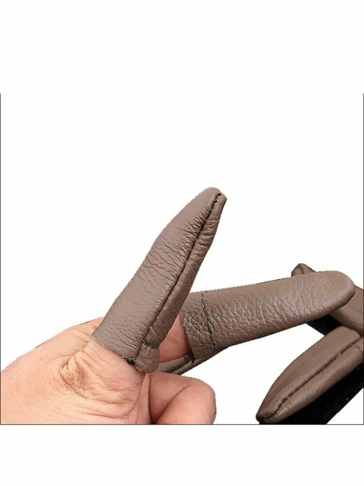 Кожаный напальчник для пальца