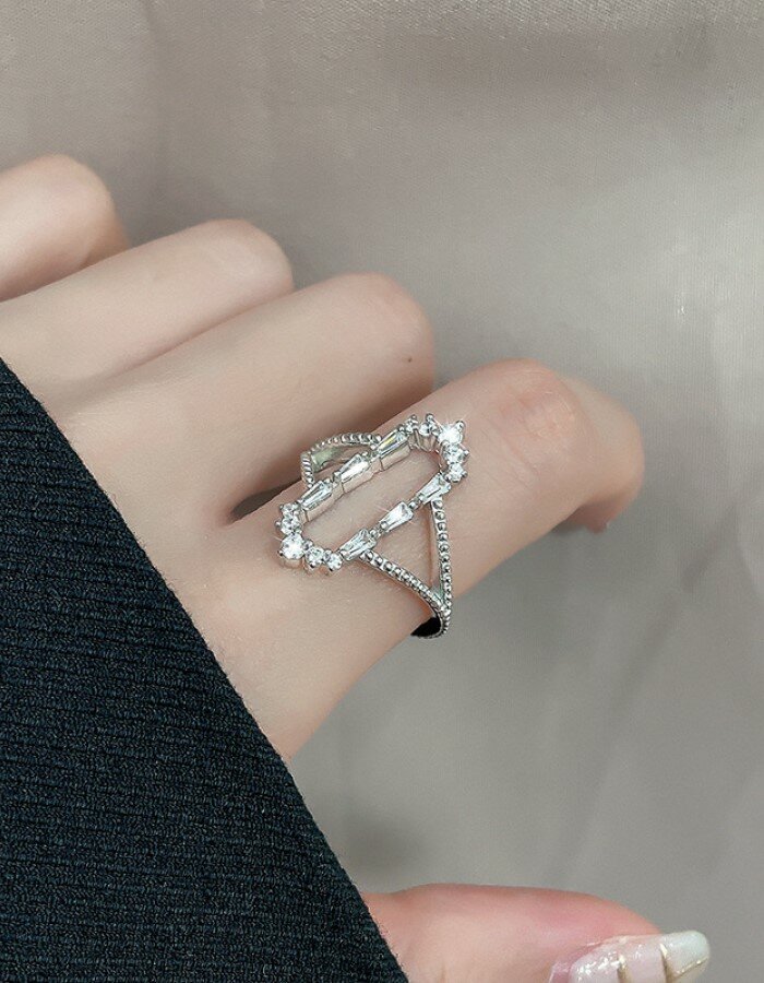 Печатка, фианит