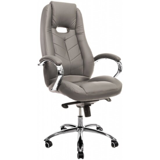 Кресло руководителя Everprof Drift M экокожа серый